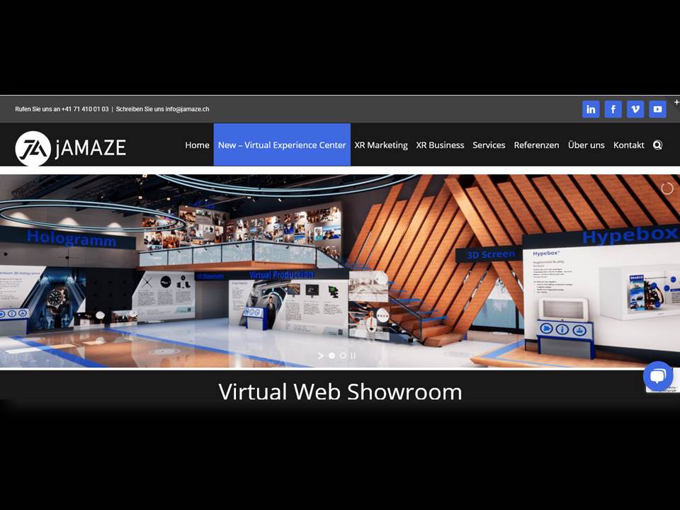 Almost real!: Swiss jAMAZE relies on advanced 3D technology for virtual ...